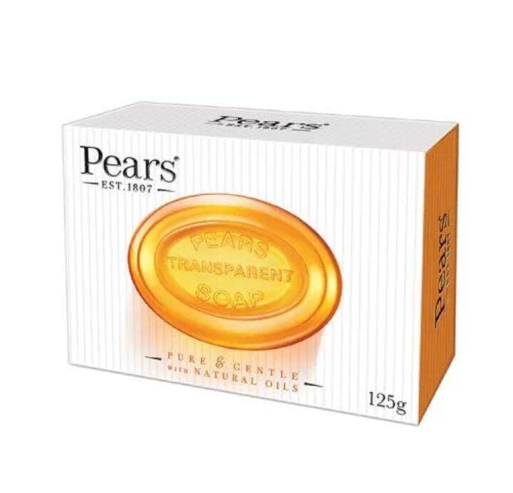 Pears Transparent Soap 125g Natural Oil- 100% Authentic | Lazada PH