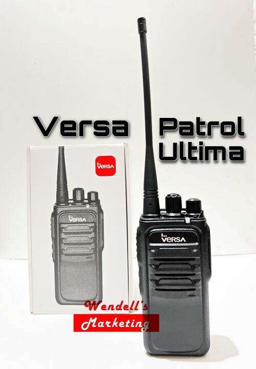 VERSA Patrol ULTIMA 5watts VHF Radio Transceiver | Lazada PH