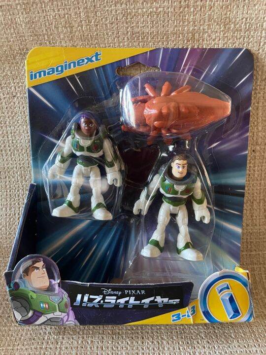 Fisher-Price Imaginext Space Ranger Alpha Buzz Lightyear Figure Toy ...