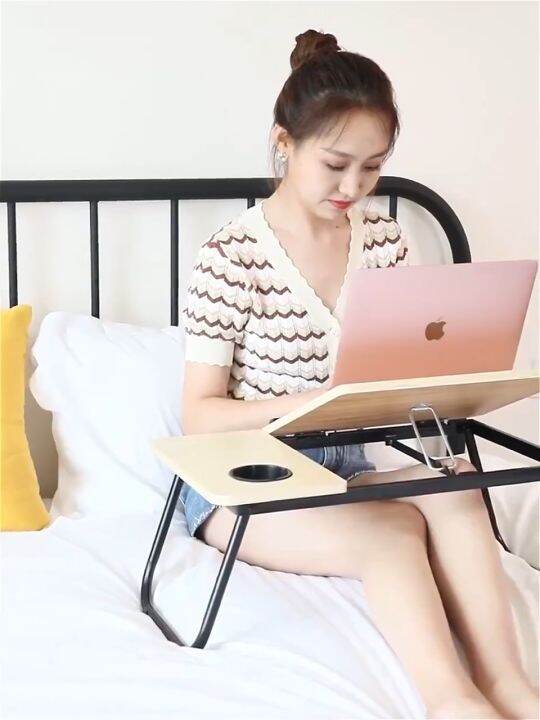 Foldable Bed Table Student Dormitory Bed Computer Table Height ...