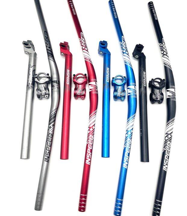 INSPEED Bicycle Handlebar MTB Bike Stem Cycling Seat Post ALLOY Cockpit ...