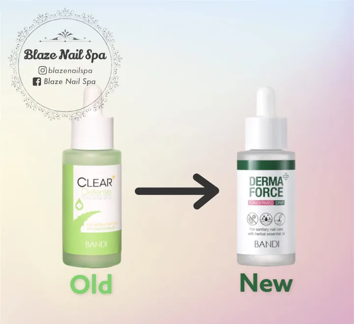 BANDI Derma Force Fungermed Drip Fungus Drip 30ml 抗甲菌手脚指甲灰趾治疗灰甲精华液 | Lazada