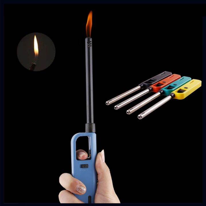 🍓Multi Use Refillable Long Nozzle Gas Lighter Kitchen Lighter Long ...