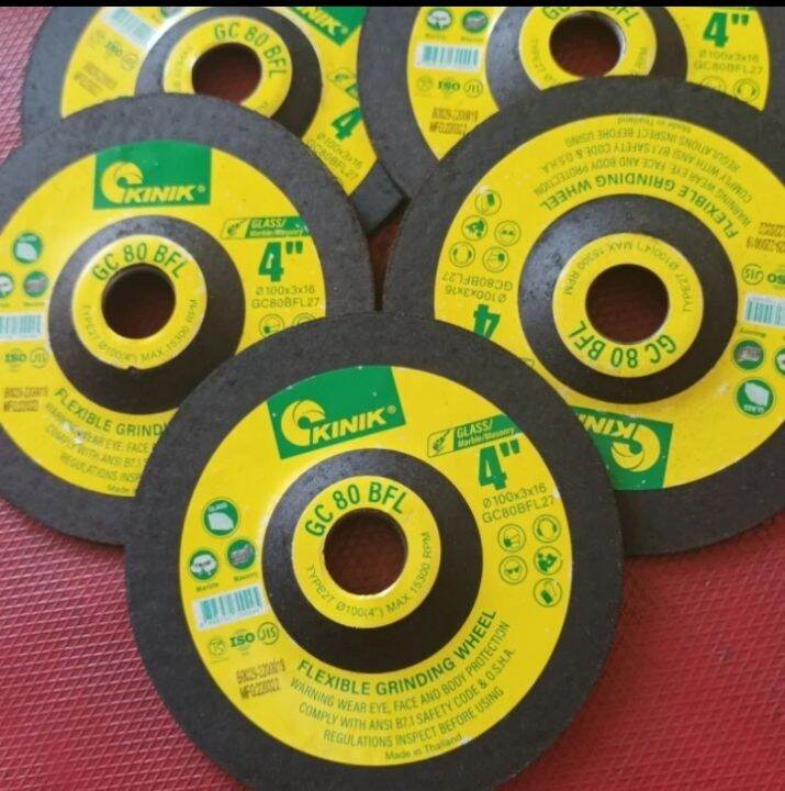 Batu Gerinda Flexible Kinik 4 inch / Poles Flexible Kinik GC 80 ...