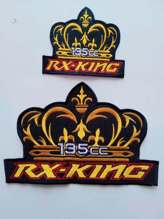Emblem bordir RX-KING bordir mahkota | Lazada Indonesia