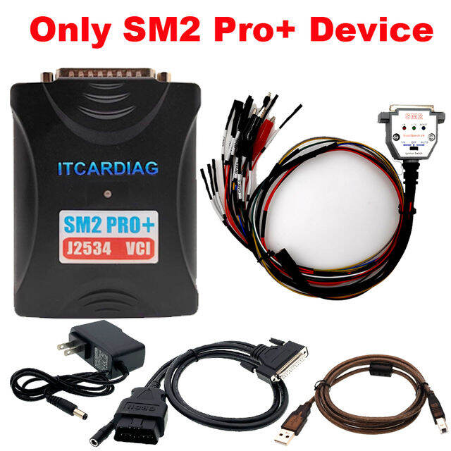 Original SM2 Pro+J2534 VCI ECU Programmer Read&Write ECU PCM 67 IN 1 FLASH EEPROM 3 LED LIGHTS ...