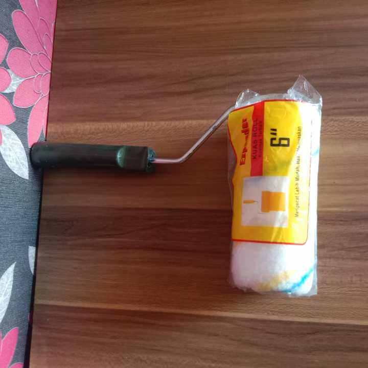 rol cat tembok 6inc rol cat refil | Lazada Indonesia