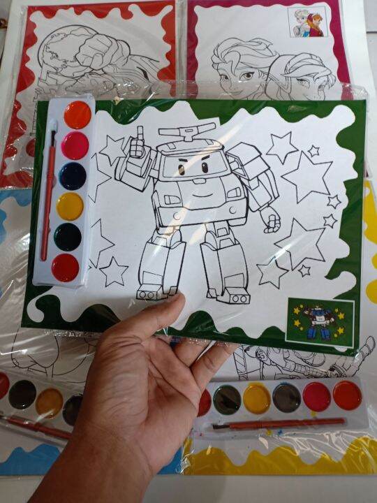 10pcs mewarnai cat air | Lazada Indonesia