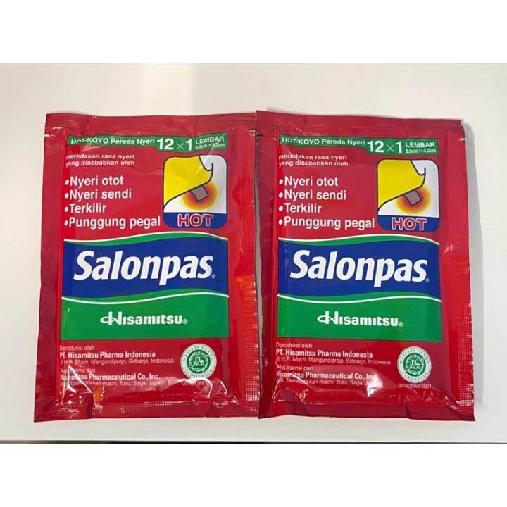 SALONPAS HOT KOYO SHACHET Isi 12 Lembar | Lazada Indonesia