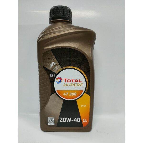 (*FREE STICKER!!!) TOTAL 4T 300 20W40 HI-PERF (1 LITRE) | Lazada