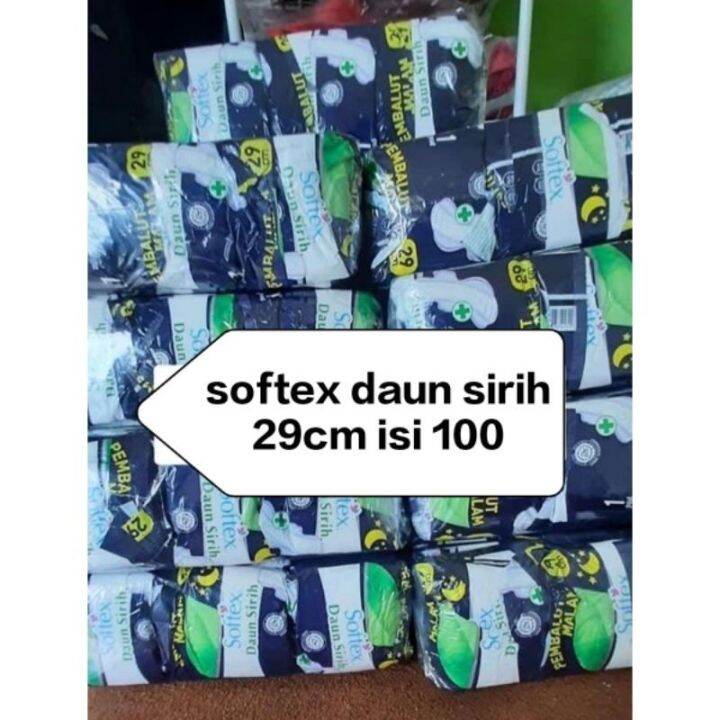 pembalut softex daun sirih 29cm kemasan renceng isi 25 dan 50pcs | Lazada Indonesia