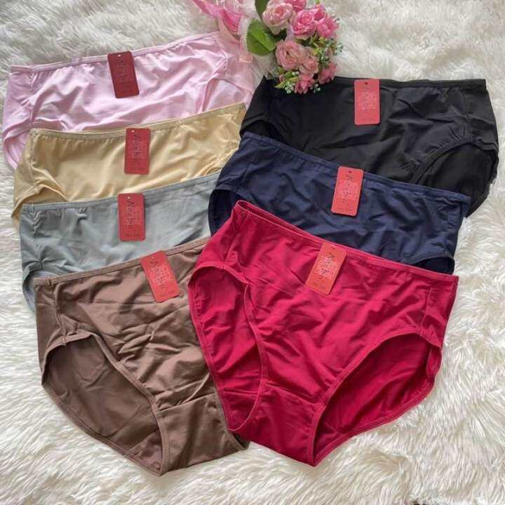 กางเกงชั้นใน no’sbra ผ้ามัน ทรงบิกีนี #056 #055 | Lazada.co.th