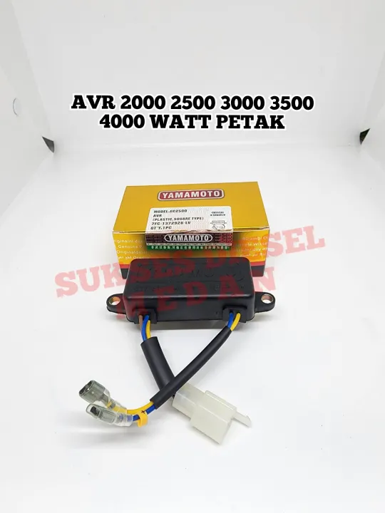 AVR GENSET 1500 2000 2500 3000 3500 4000 WATT MODEL PETAK MEREK ...
