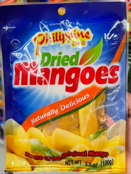 Philippine Brand Dried Mangoes 100 grams | Lazada PH