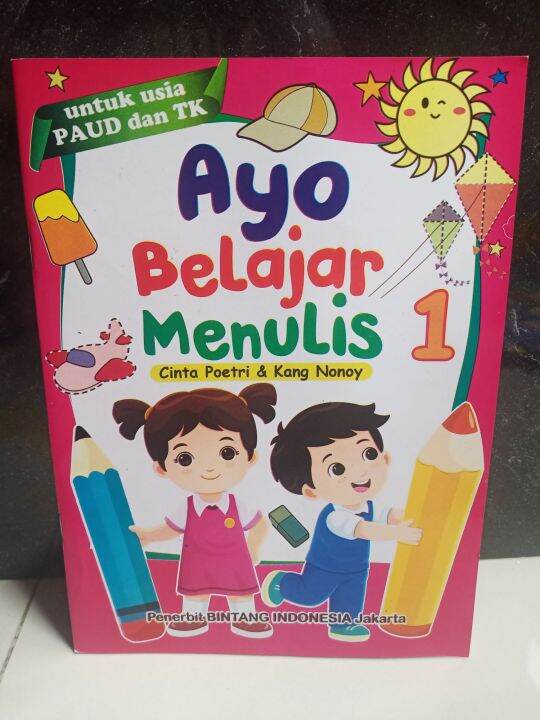 buku ayo belajar menulis jilid 1 (19×27cm) | Lazada Indonesia
