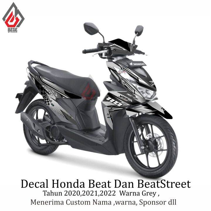 DECAL HONDA BEAT DAN BEAT STREET TAHUN 2020 ,2021,2022 | Lazada Indonesia