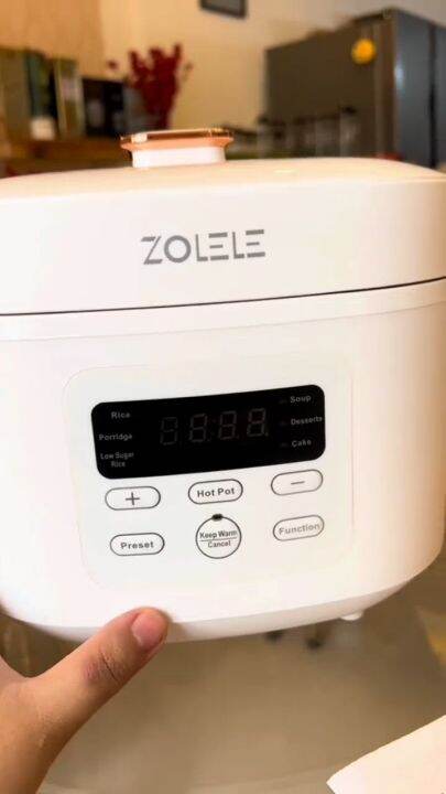 ZOLELE ZB500 3L Multi-Function Low Sugar Rice Cooker Non Stick Multifunctional electric Rice ...