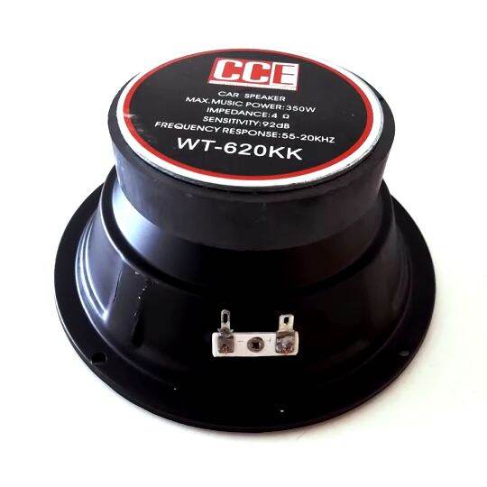 CCE ชุดลำโพงเสียงกลาง6.5นิ้ว แม่เหล็ก100*20มิล หน้าเคฟล่า โครงทึบกันน้ำ ...