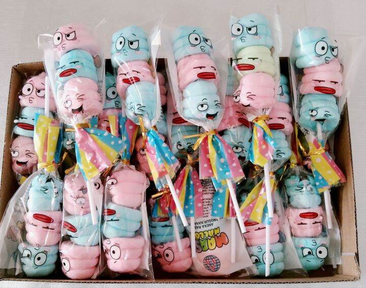 permen marshmallow bentuk bulat ulir aneka rasa buah | Lazada Indonesia