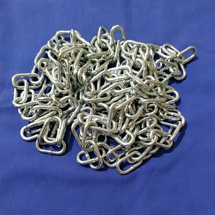 Rantai besi galvanis 3mm . harga per 100cm (1m) | Lazada Indonesia