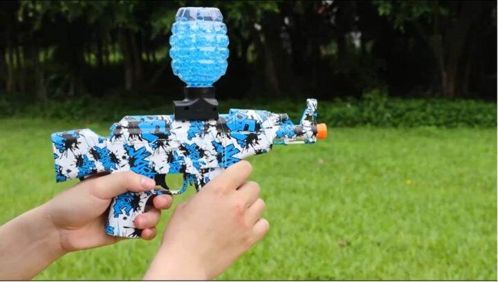 AK 47 M416 Gel Blaster Orbeez Electric Paintball Toy Gun With Goggles ...