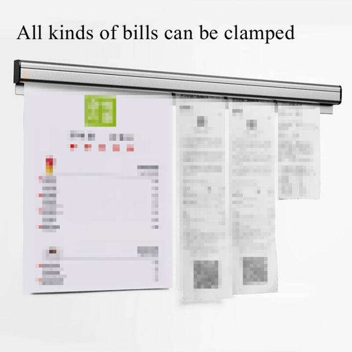 👍1000x more efficient👍Ticket holder 90cmreceipt order bill clip slip ...