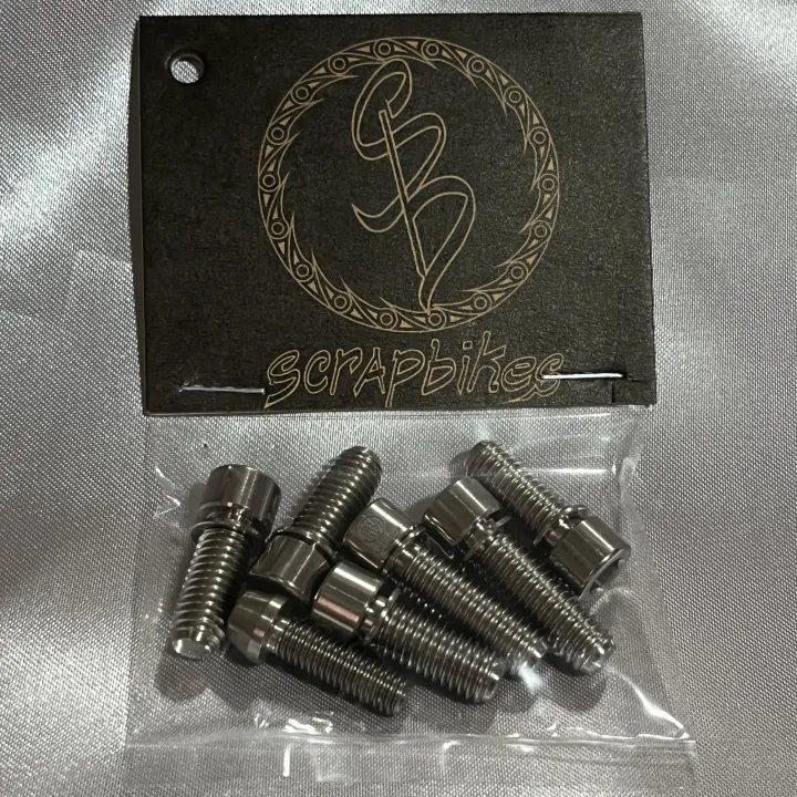 Bike/BMX Stem Bolts Set | Scrapbikes Titanium Bolts Set | Lazada PH