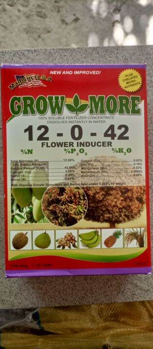 Grow More 12-0-42 1kg | Lazada PH