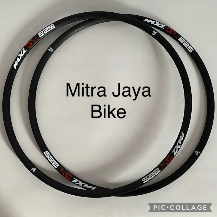 Rims Velg RoadBike MXL DX225 20/24 Hole 700c Disc Brake Black | Lazada Indonesia