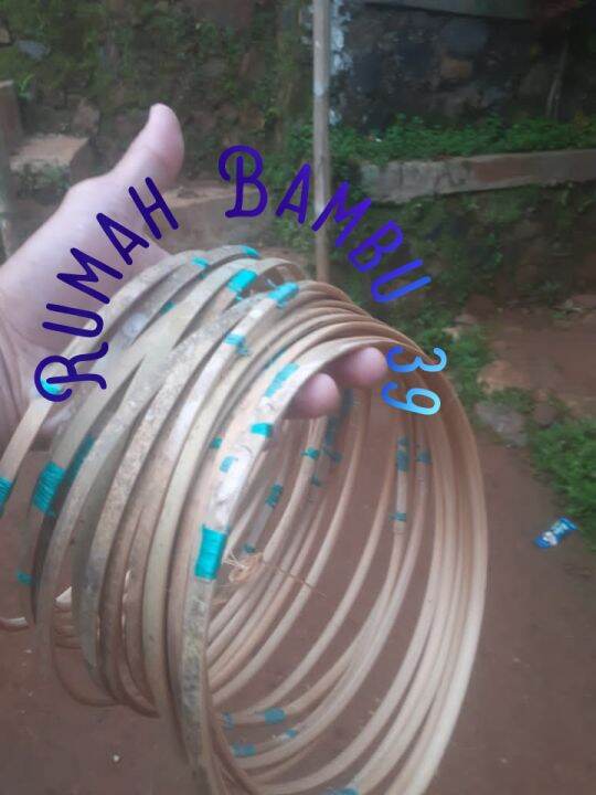 wengku bambu, cincin bambu, ring bambu, ajir tanaman, hiasan dekorasi ...
