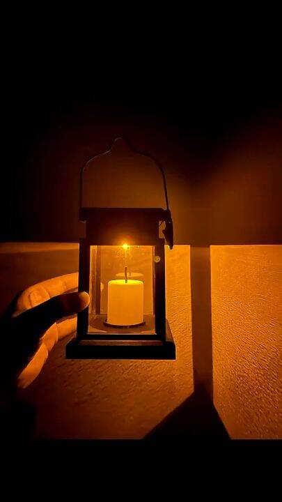 Solar Light Candle LED Outdoor Waterproof Palace Lantern for Sidewalk ...