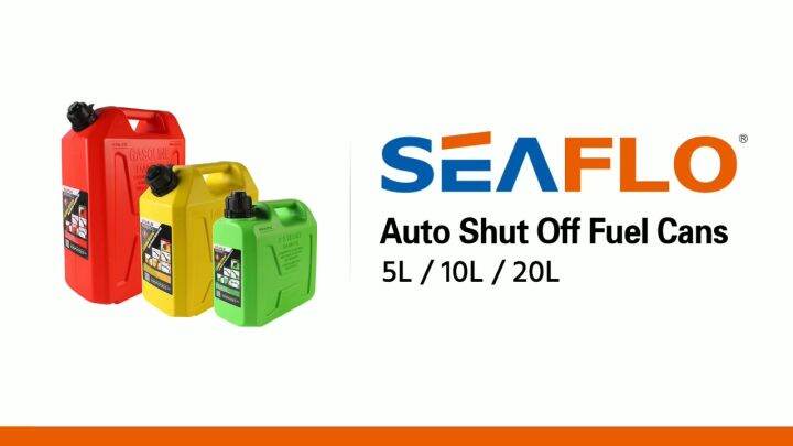 SEAFLO ถังน้ำมันอเนกประสงค์ แกลลอนน้ำมันเชื้อเพลิง ถังน้ำมันสำรอง ขนาด ...