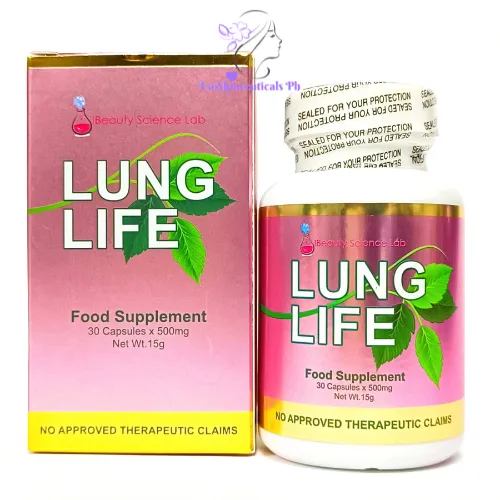 [ Peso Skinceuticals Ph ] LUNG LIFE FOOD SUPPLEMENT iBeauty Science Lab ...