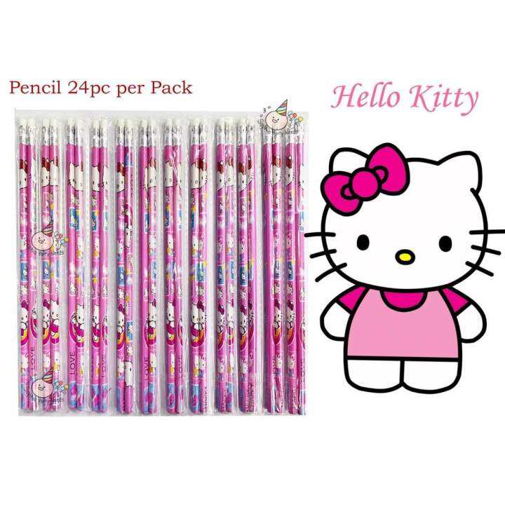 Hello kitty pencil writing 24pcs | Lazada PH
