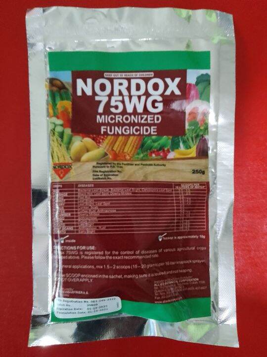 NORDOX 75WG MICRONIZED FUNGICIDE(250 GRAMS)BY ALLIED BOTANICAL | Lazada PH