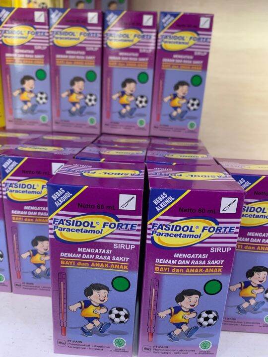 Fasidol forte syr | Lazada Indonesia
