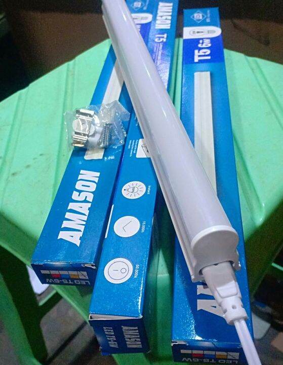 lampu led T5 6watt putih lampu etalase 6watt panjang 32cm plug and play lampu aquarium mini ...