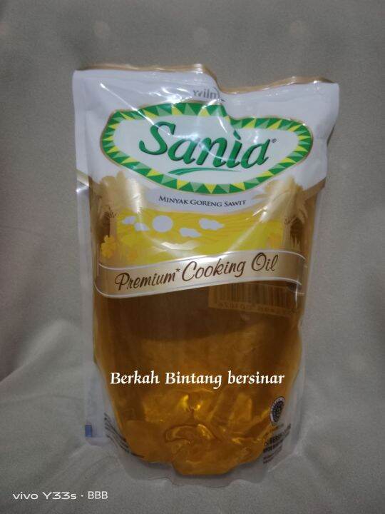 SANIA Minyak Goreng Premium Cooking Oil Pouch 2 liter | Lazada Indonesia