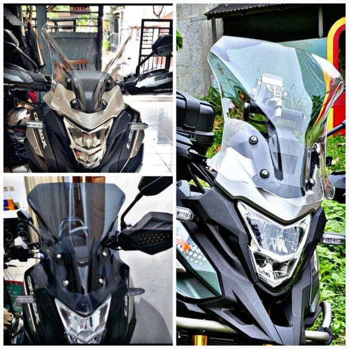 VISOR CB150X TYPE BMW GS WINDSHIELD CB150X TYPE BMW GS | Lazada Indonesia