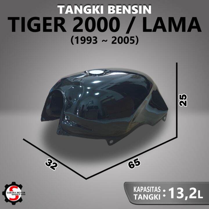 tangki tiger 2000 tangki bensin Tiger lama Tilam | Lazada Indonesia