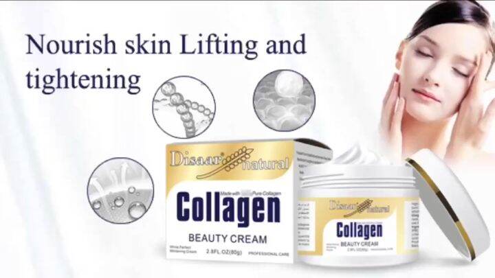 Disaar Natural Collagen Beauty Cream Anti- Aging Moisturizing ...