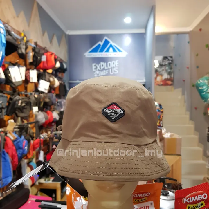 EIGER BUCKLE HAT REVERSIBLE ROUTE ORIGINAL TOPI GUNUNG EIGER BUCKET HAT ...