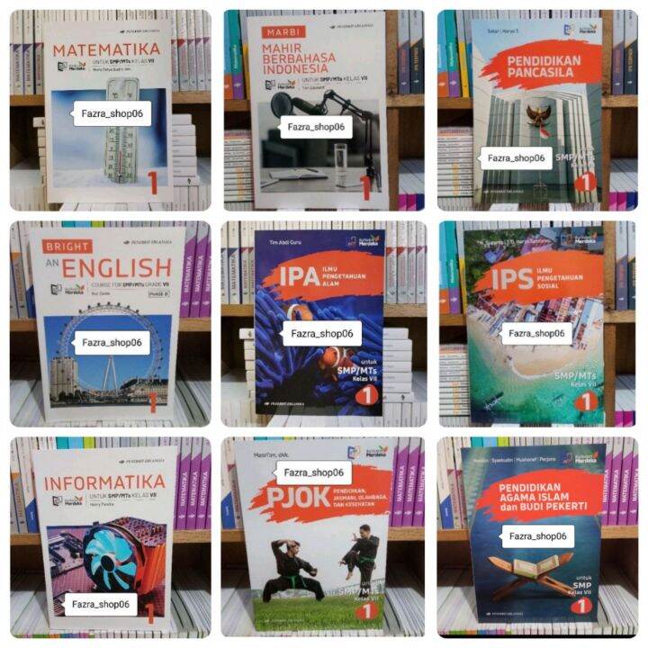 ORI Buku Paket Pelajaran Kurikulum Merdeka smp mts kelas 1 7 VII ...
