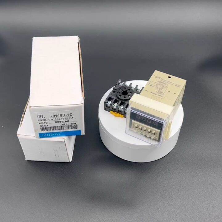Pcbfun Dh48S-S Digital Ac 220V Precision Programmable Time Delay Relay With Socket Base | Lazada PH