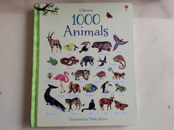 USBORNE 1000 Animals (1000 Pictures) | Lazada.co.th