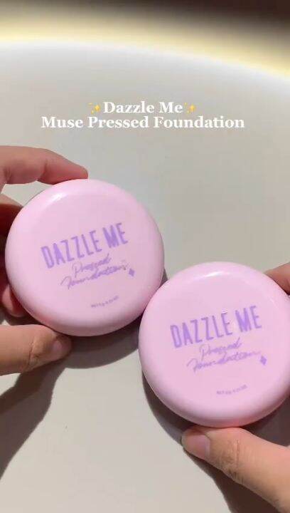 DAZZLE ME Muse Pressed Foundation | Long Lasting Filter Like Blurring ...