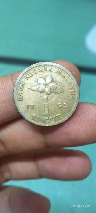 duit syiling rm1(tembaga) tahun 1995 | Lazada