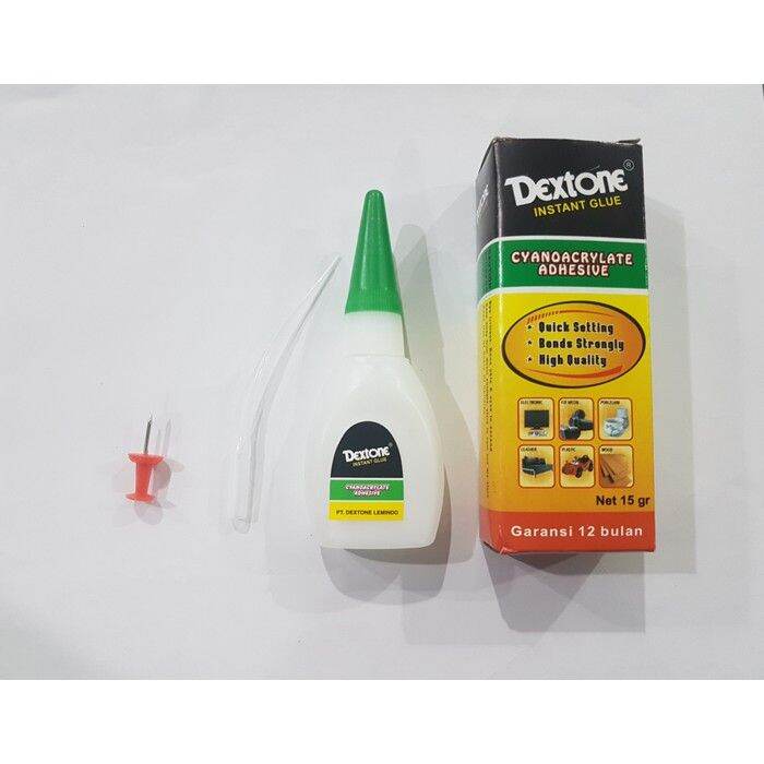 Lem Korea/ Lem setan/ Lem Tetes merk Dexton Kemasan 15g | Lazada Indonesia