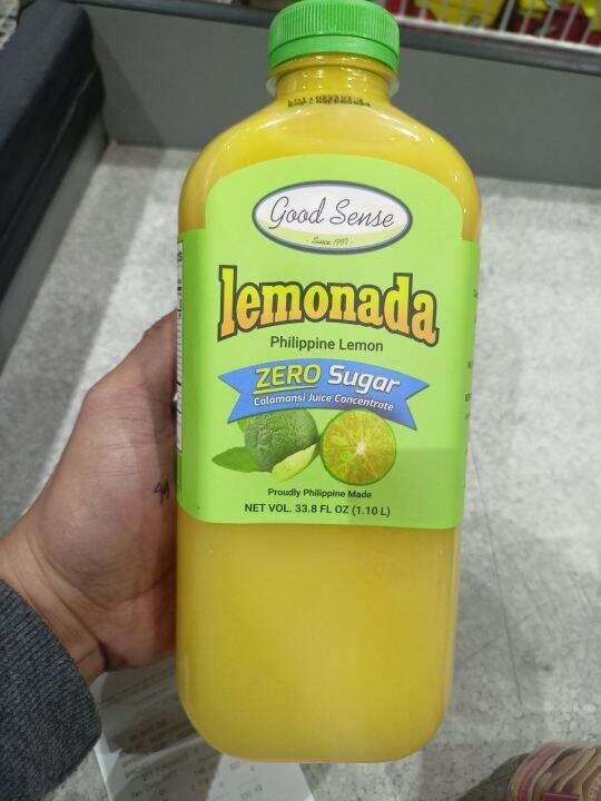 Good Sense Lemonada Zero Sugar Calamansi Juice Concentrate 1.10L ...