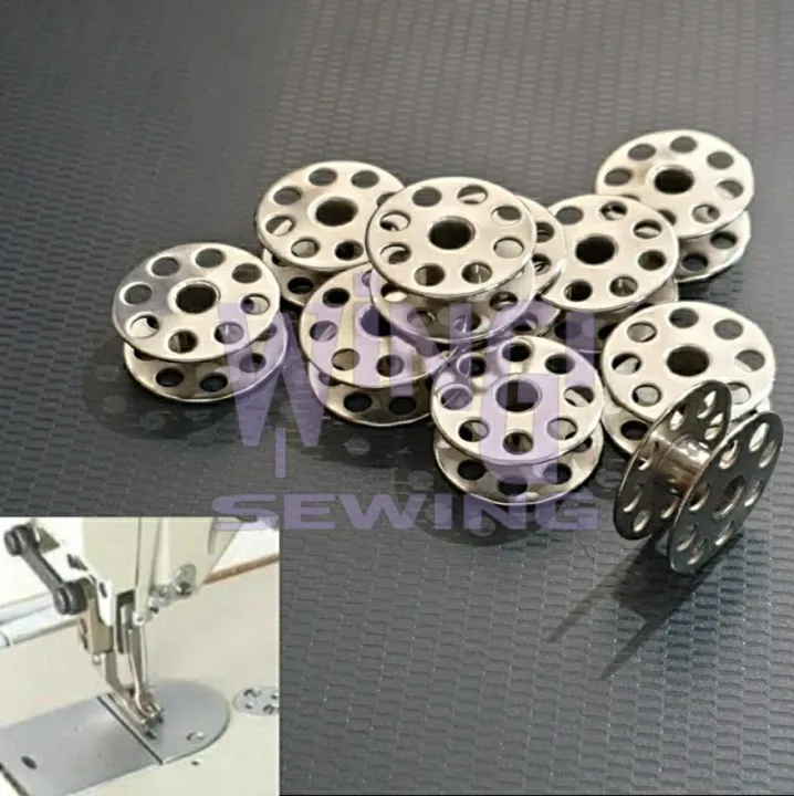Spul Spool Bobbin Jarum 1 Jumbo Besi Walking Foot Mesin Jahit Industri ...
